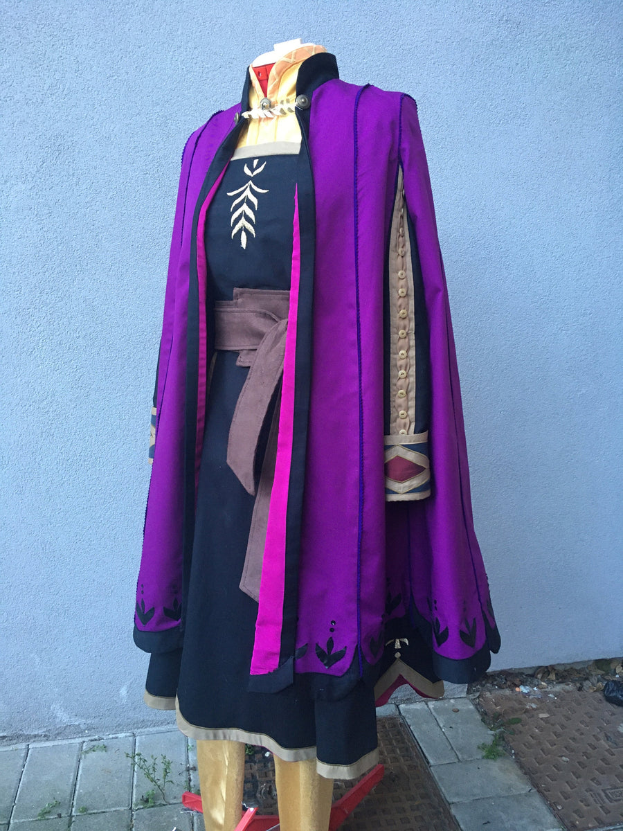 Anna frozen 2 travel costume cosplay – MJcostume