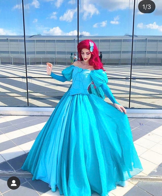 Ariel the little mermaid inspired costume – MJcostume
