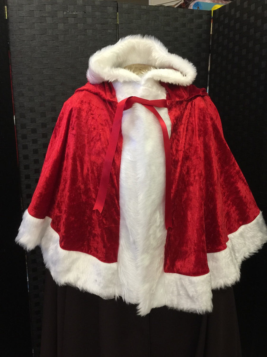 Beautiful velvet cloak with fur trim many colours – MJcostume
