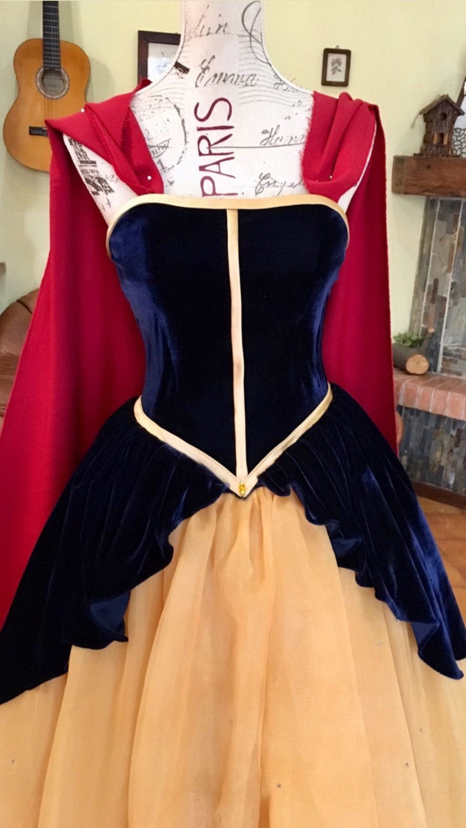 Cosplay Ball Gown Snow White Princess Dress – MJcostume
