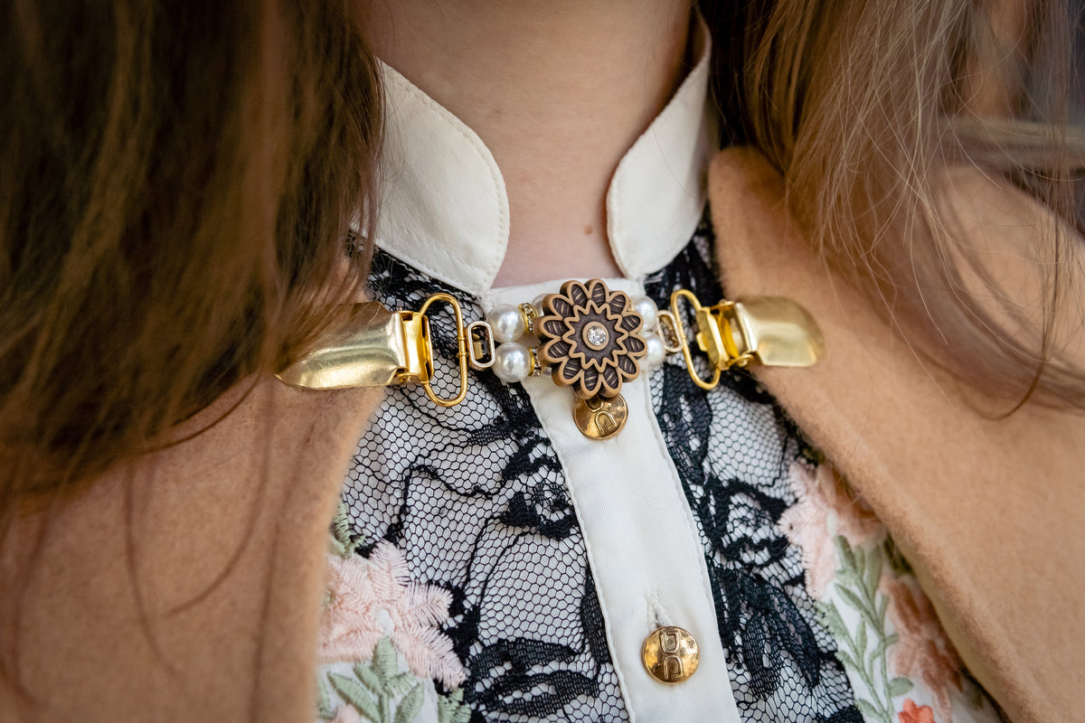 Hoodless short cape with arm slits Elegant Victorian cloak Renaissance ...