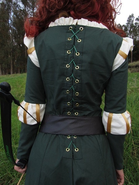 Merida Inspired Brave Cosplay Costume Dress Belt Sash for Girls – MJcostume