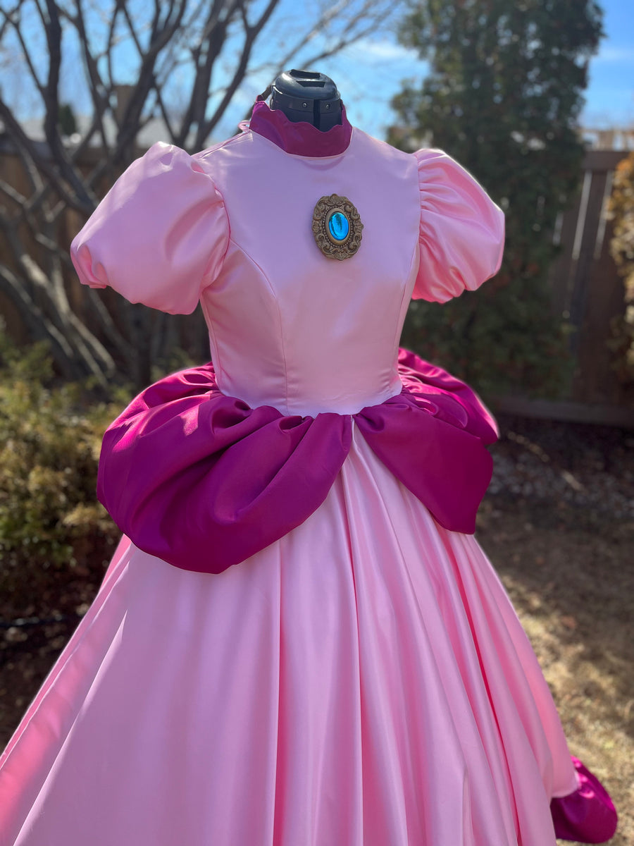 Nintendo Princess Peach Cosplay Costume – MJcostume