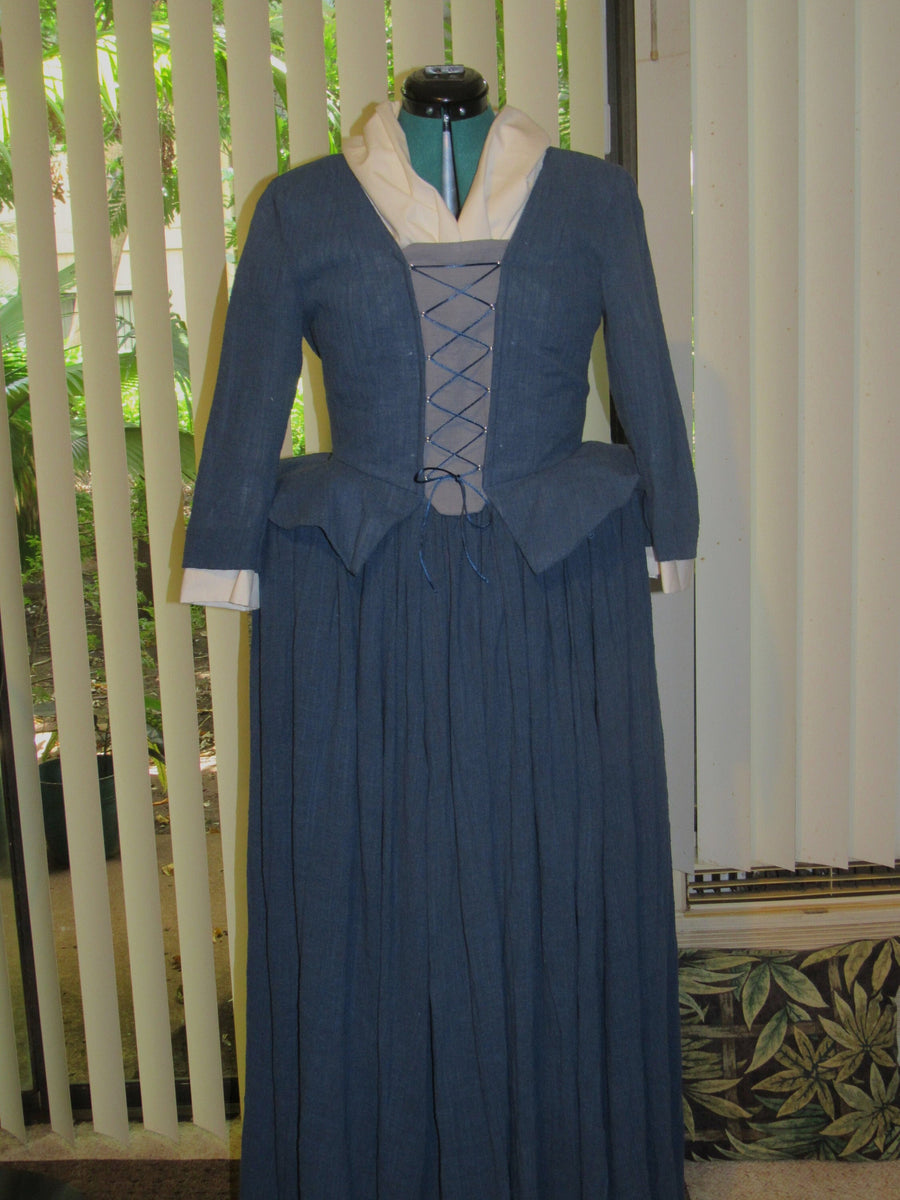 Outlander Costume Cosplay 18th Century Highlander Claire Cosplay for T ...