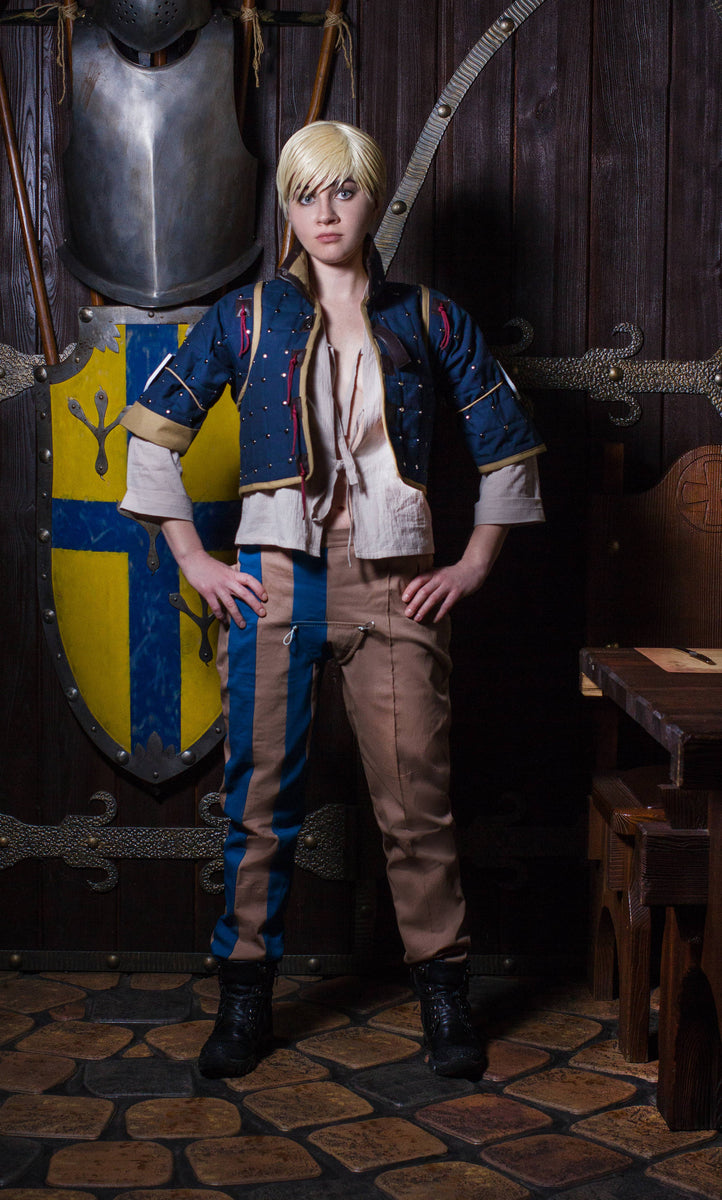 Witcher game womens clothing Witcher outfit Ves Bianka cosplay – MJcostume